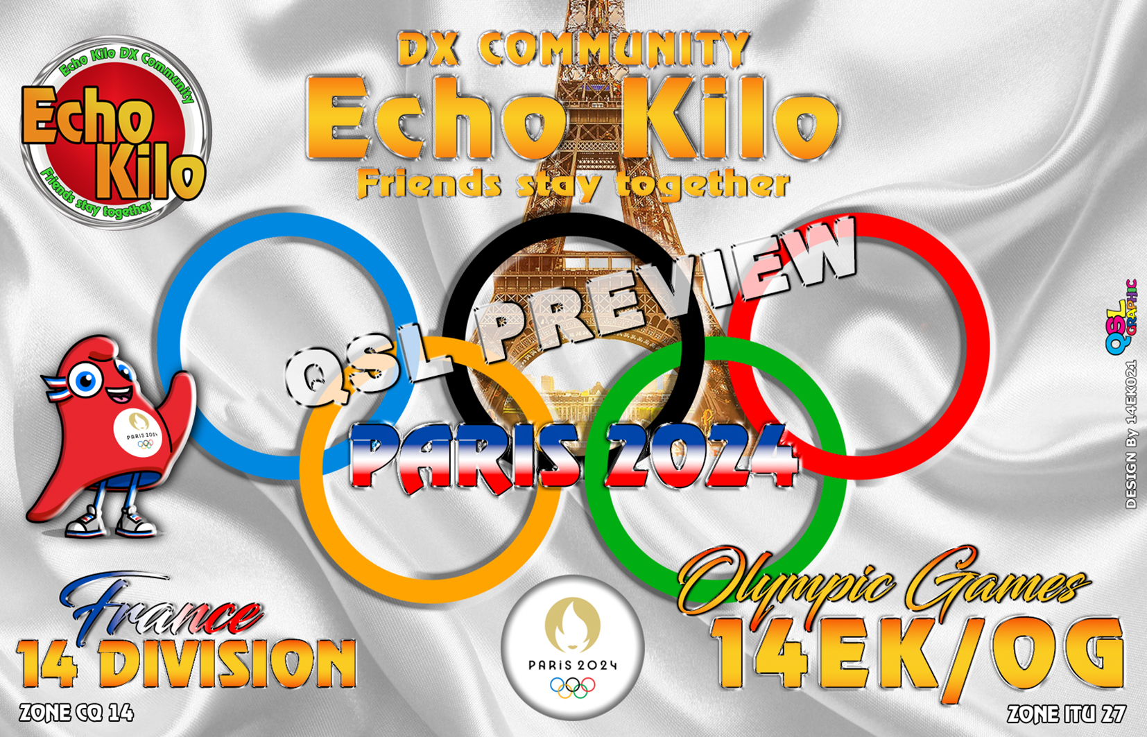 14EK/OG (Olympic Games ) 2024 – Echo Kilo DX Group